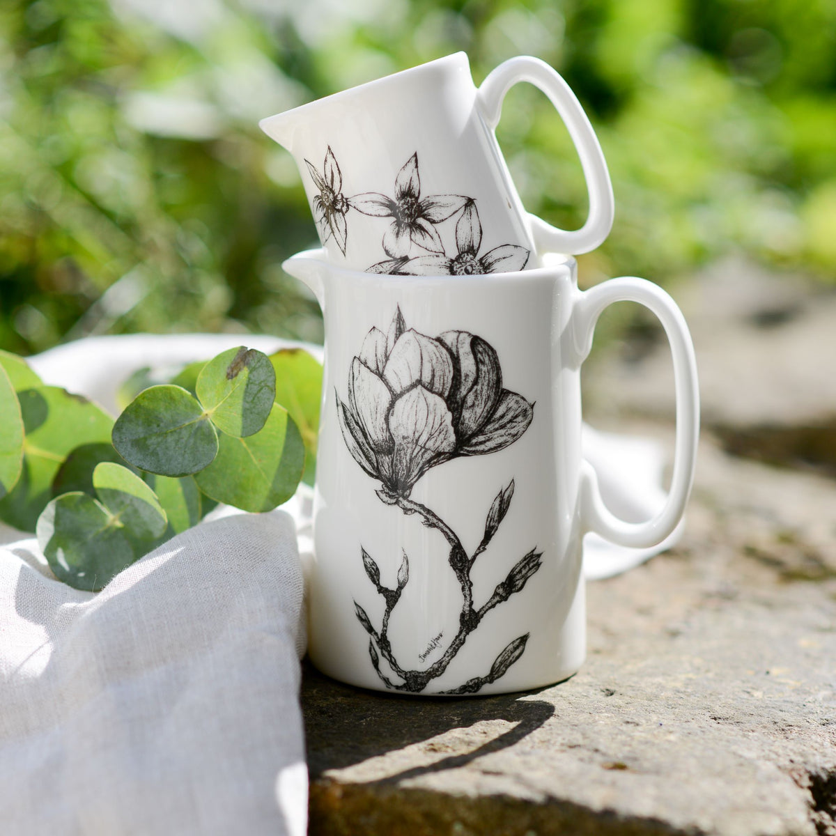 Fine Bone China Quarter-Pint Jug | Bone China Jugs